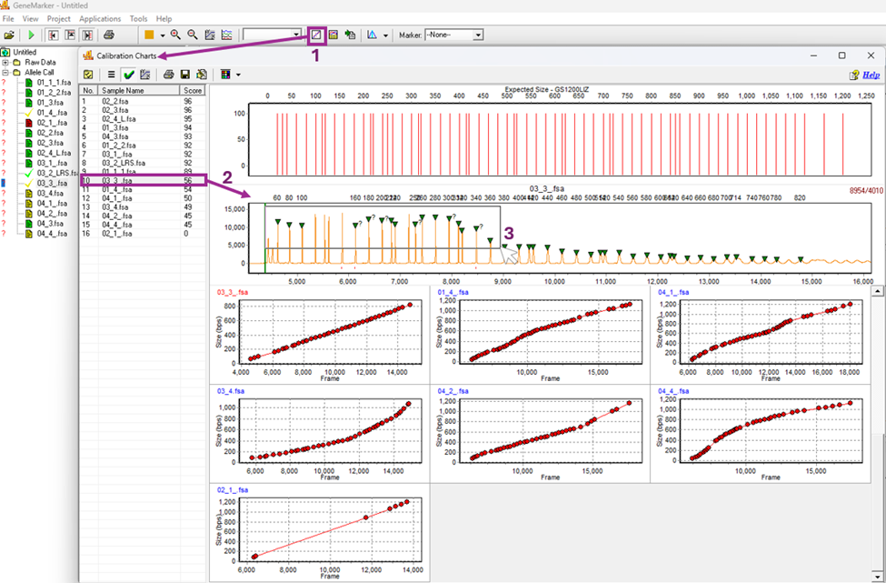How do I manually perform size calibration? – SoftGenetics